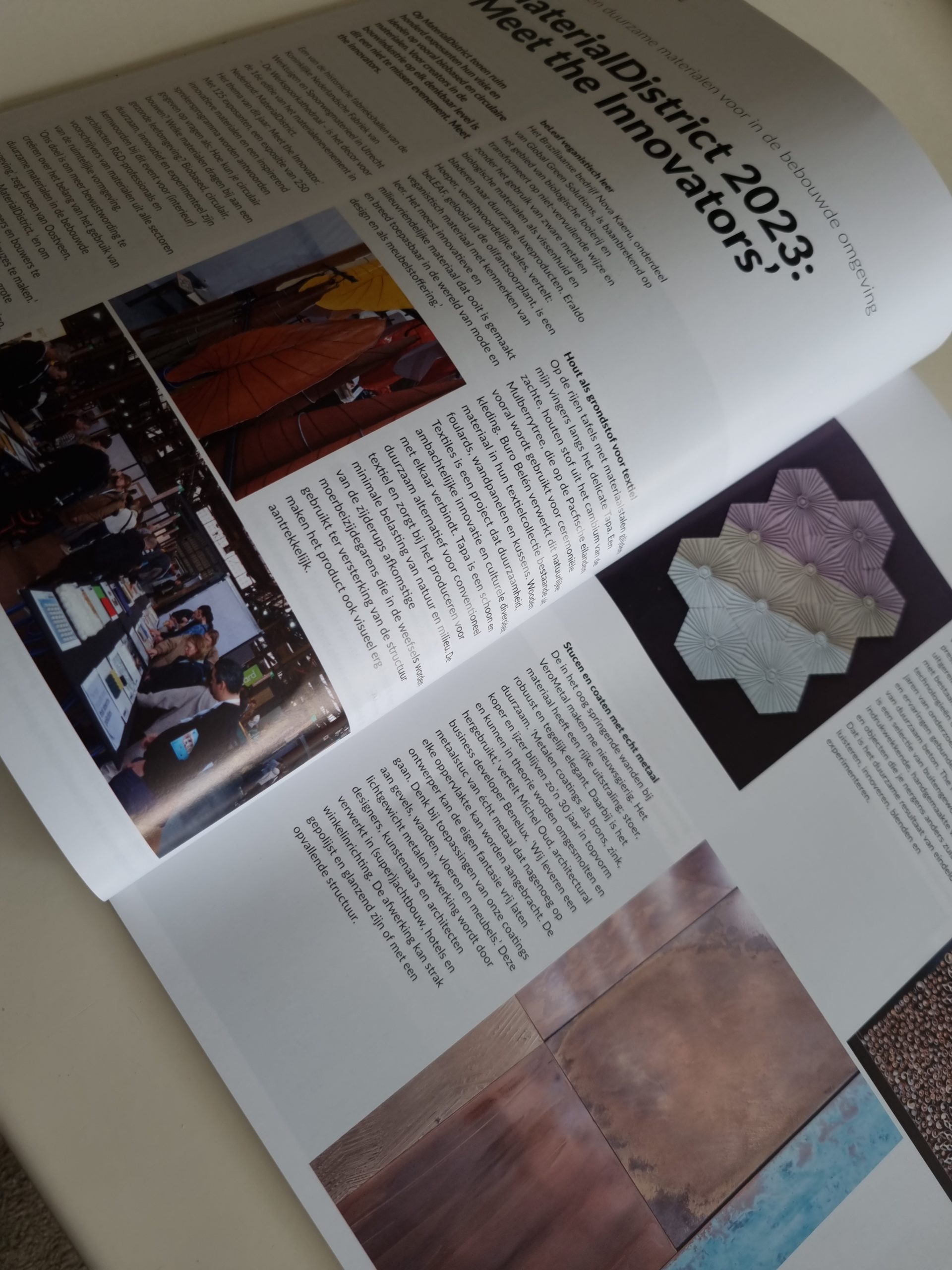 MaterialDistrict 2023: ‘Meet the Innovators’ - Storytellconcepten